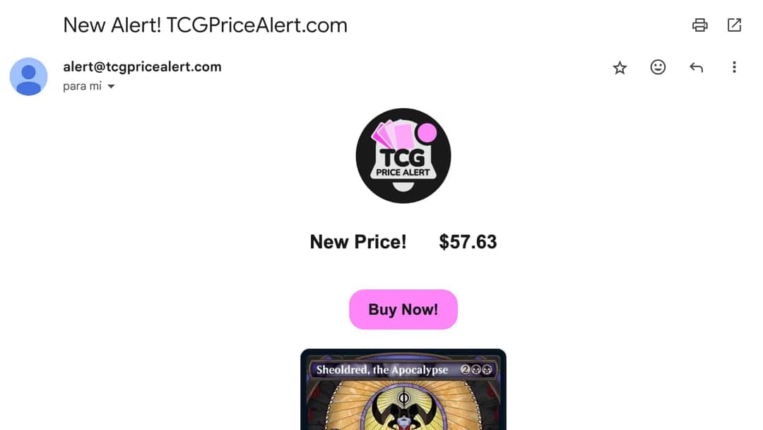 TCG Price Tracker & Instant Price Alerts | TCGPriceAlert